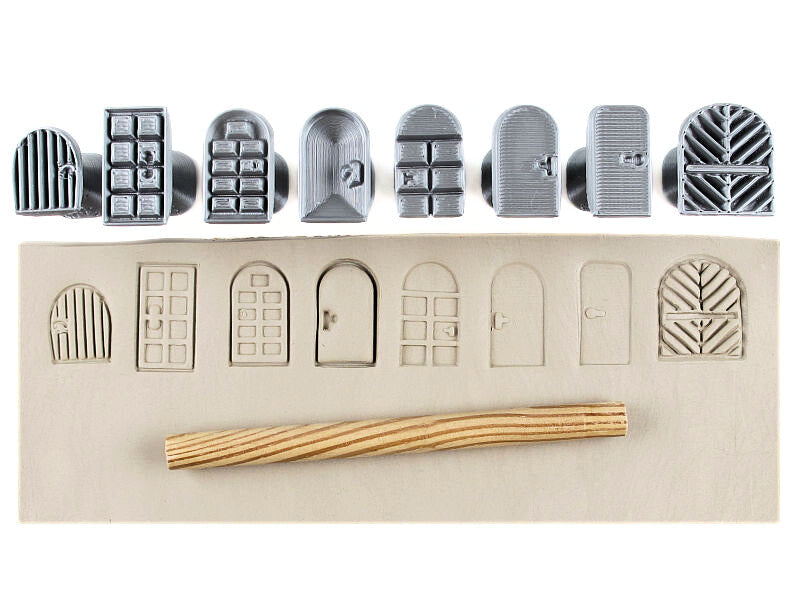 Doors | Clay stamps | Relyef pottery tools – Rélyéf