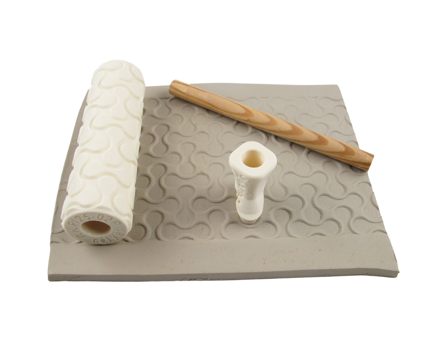 Rolling Pin | Texture roller for clay | Relyef pottery tools – Rélyéf