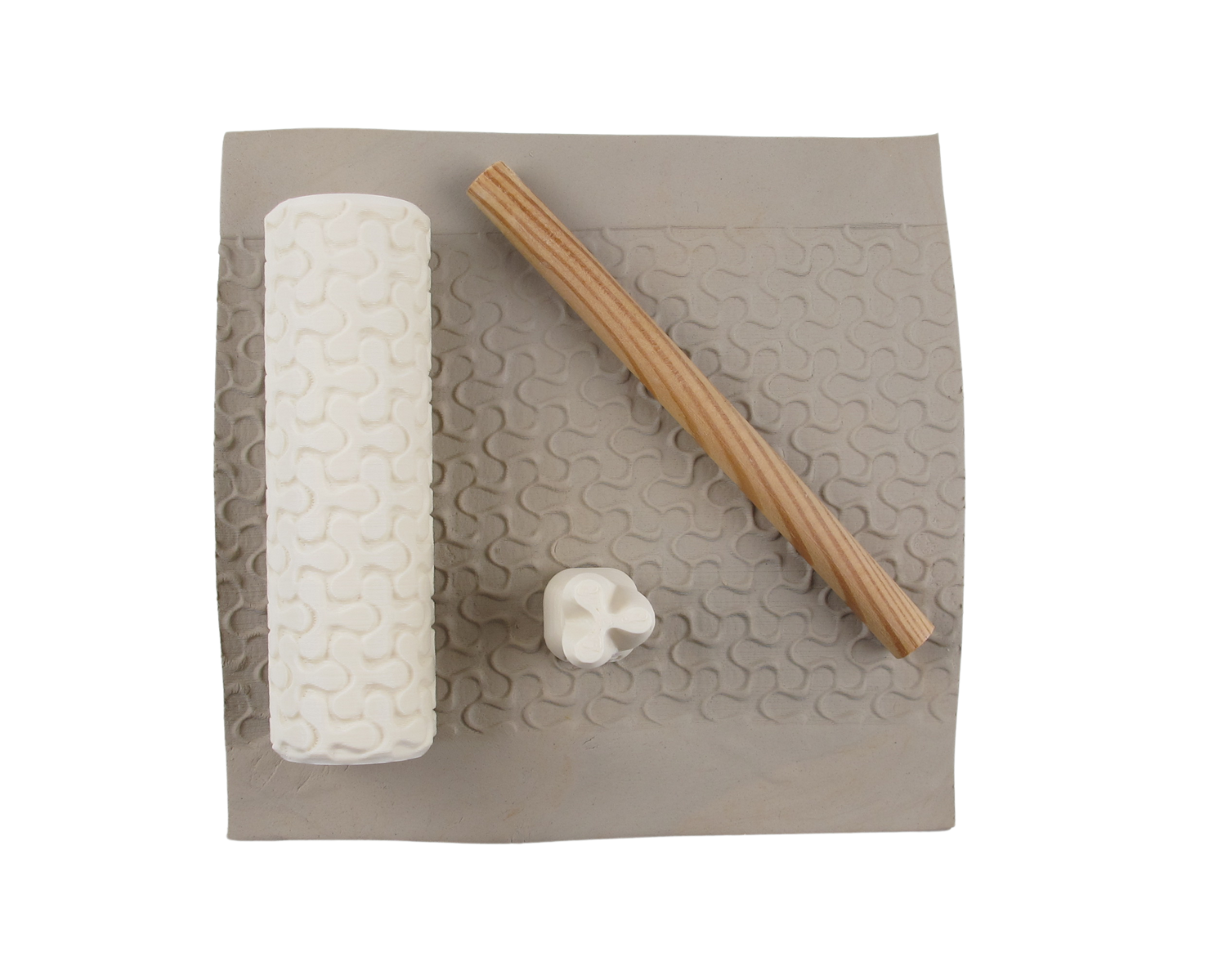 Rolling Pin | Texture roller for clay | Relyef pottery tools – Rélyéf