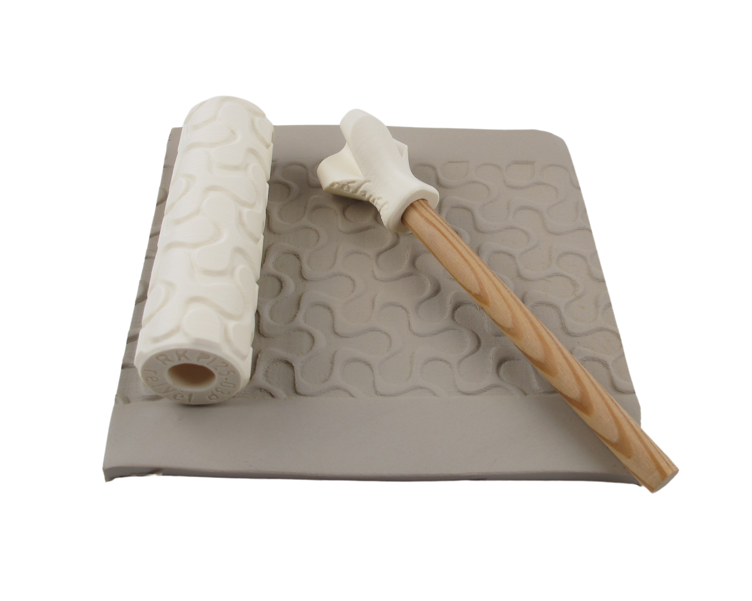 Rolling Pin | Texture roller for clay | Relyef pottery tools – Rélyéf