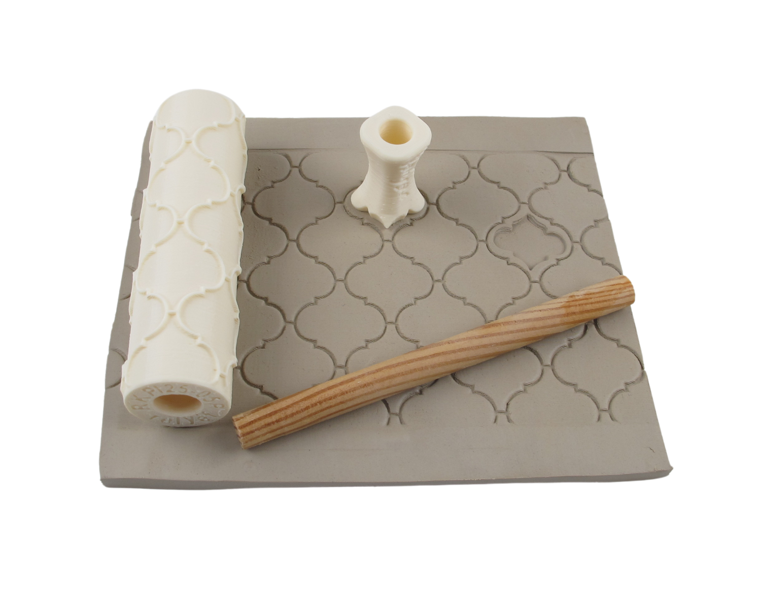 Rolling Pin | Texture roller for clay | Relyef pottery tools – Rélyéf