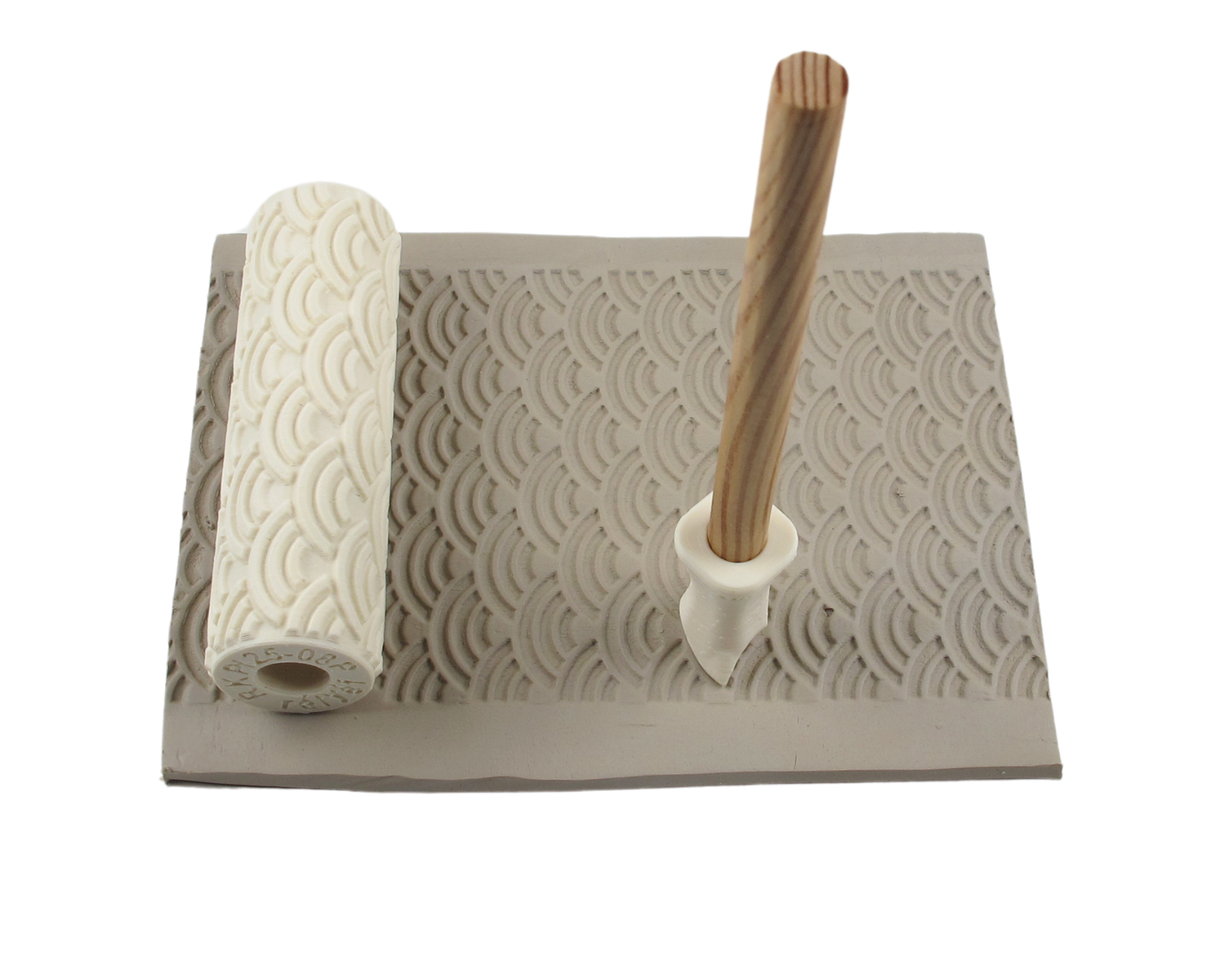 Rolling Pin | Texture roller for clay | Relyef pottery tools – Rélyéf