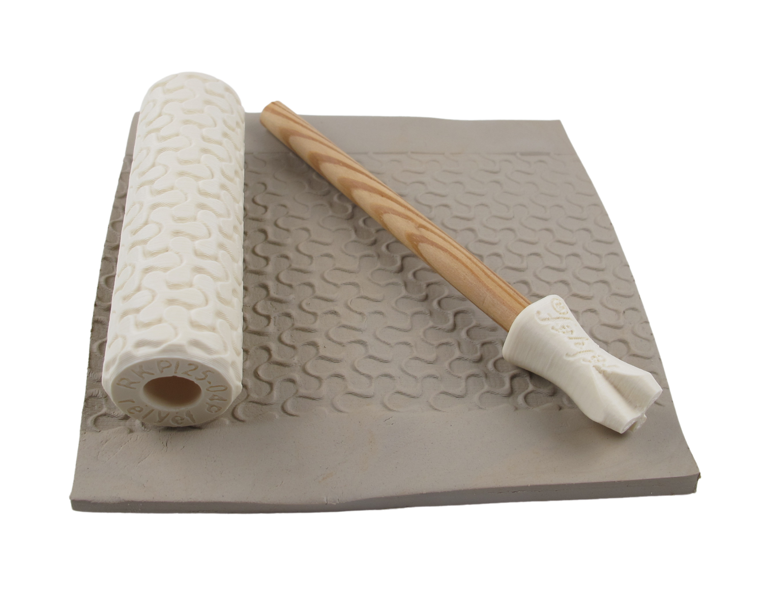 Rolling Pin | Texture roller for clay | Relyef pottery tools – Rélyéf
