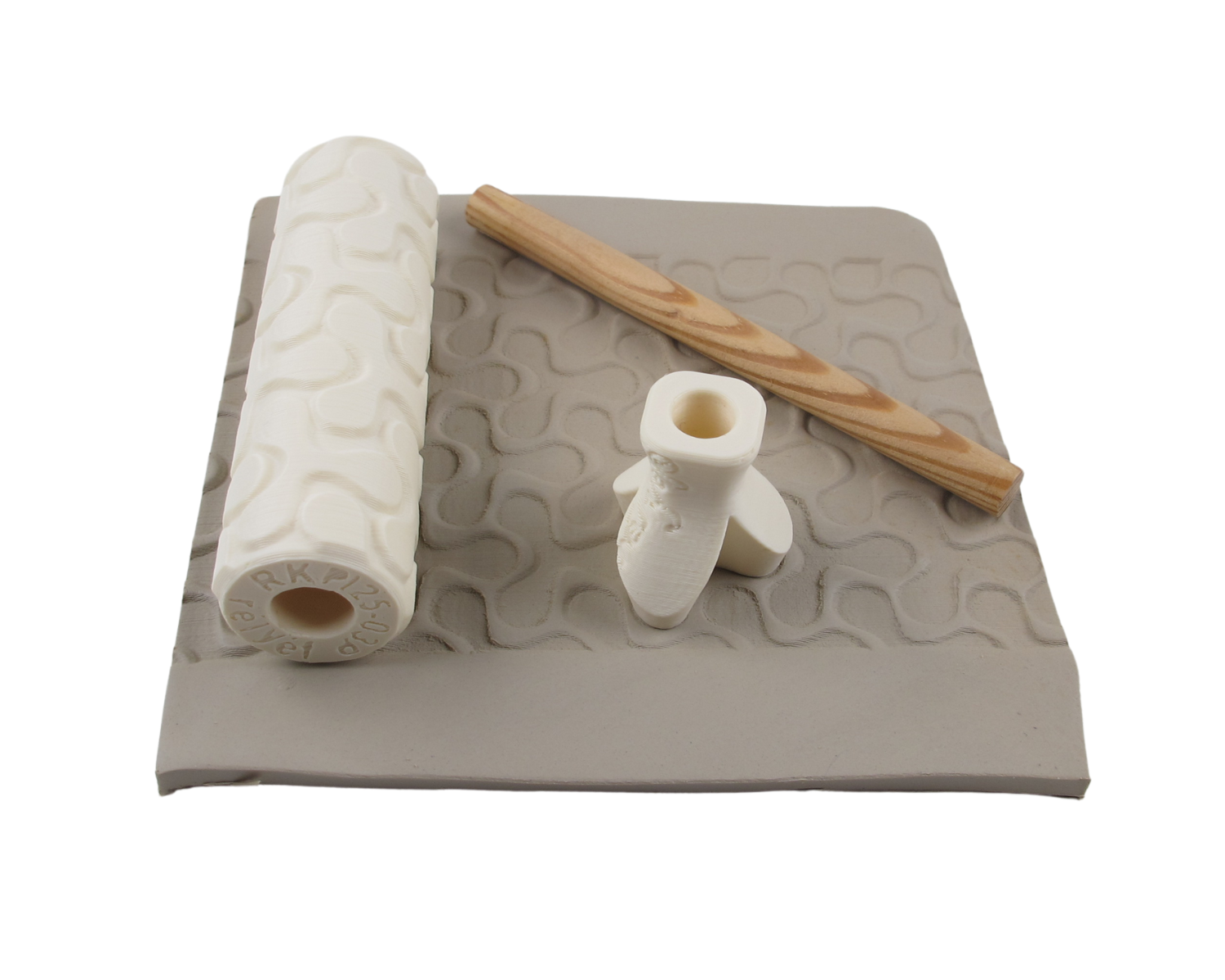 Rolling Pin | Texture roller for clay | Relyef pottery tools – Rélyéf