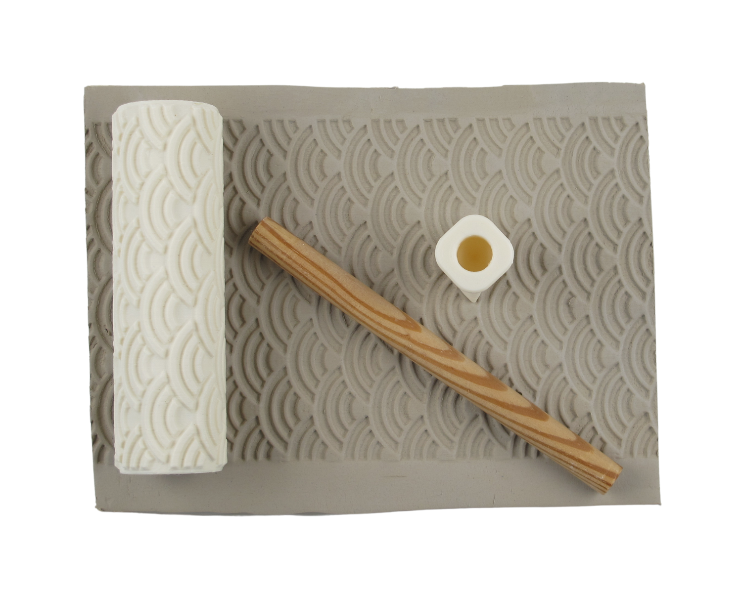 Rolling Pin | Texture roller for clay | Relyef pottery tools – Rélyéf