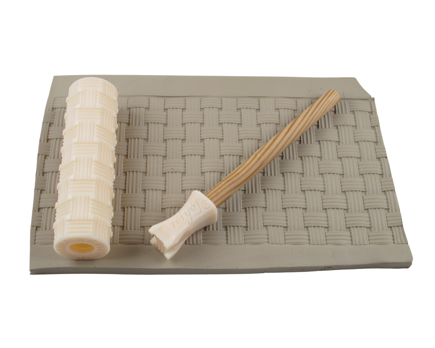 Rolling Pin | Texture roller for clay | Relyef pottery tools – Rélyéf