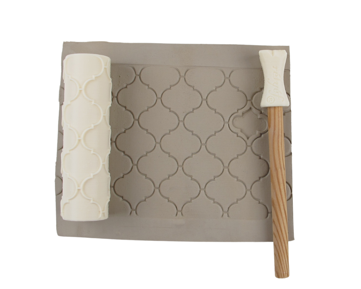 Rolling Pin | Texture roller for clay | Relyef pottery tools – Rélyéf