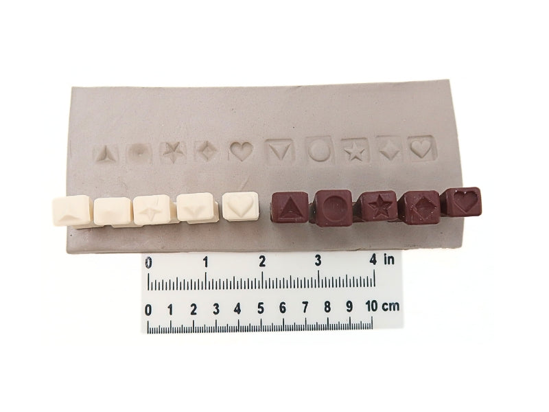 Basic Shape Stamps | Clay stamps | Relyef pottery tools – Rélyéf