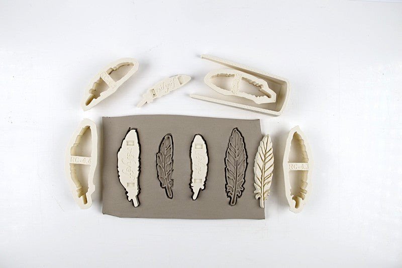 Feather Stamps & Cutters | Relyef pottery tools