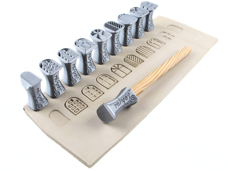 Windows | Clay stamps | Relyef pottery tools – Rélyéf