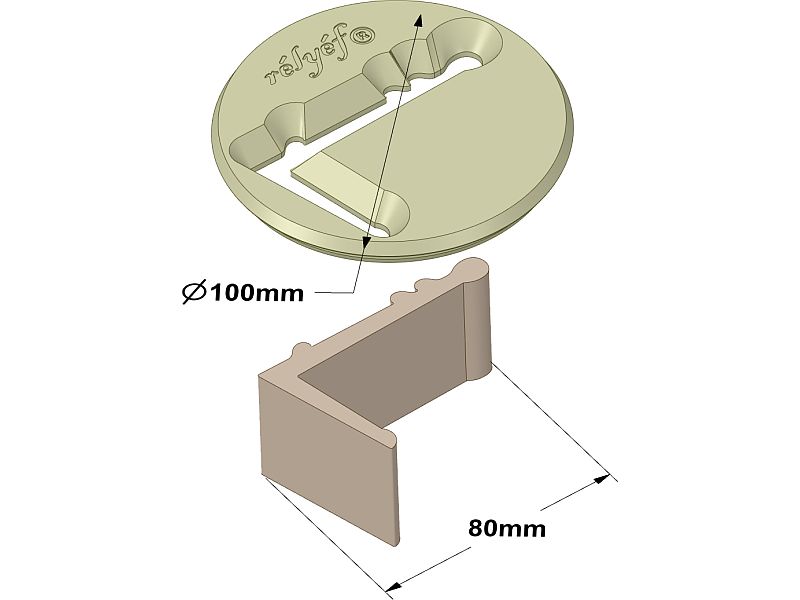 Glaze Test Tile Extruder Die | Relyef pottery tools – Rélyéf