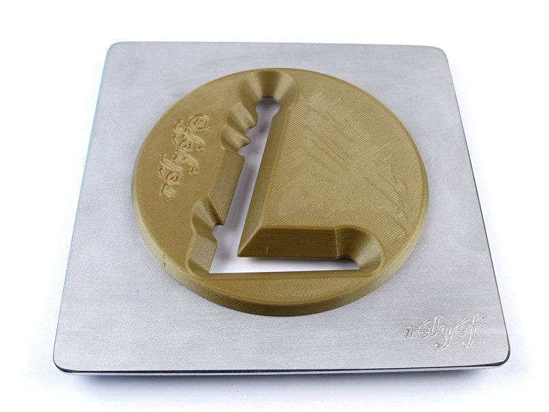 Glaze Test Tile Extruder Die | Relyef pottery tools