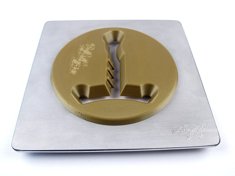Glaze Test Tile Extruder Die | Relyef pottery tools – Rélyéf