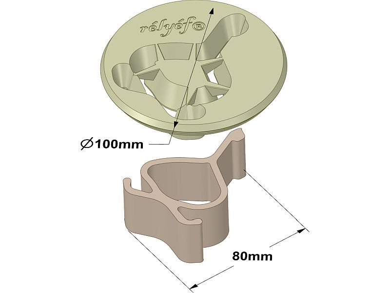 Glaze Test Tile Extruder Die | Relyef pottery tools – Rélyéf