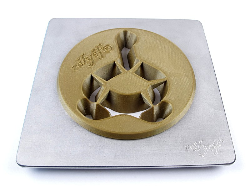 Glaze Test Tile Extruder Die | Relyef pottery tools – Rélyéf