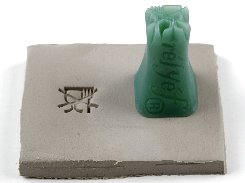 Food Contact Materials Symbol | Clay stamps | Relyef pottery tools