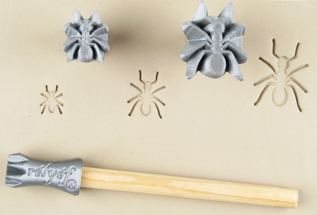 Ants | Clay stamps | Relyef pottery tools