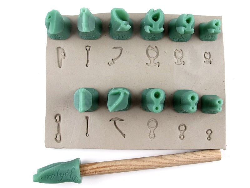 Climbing tools | Clay stamps | Relyef pottery tools