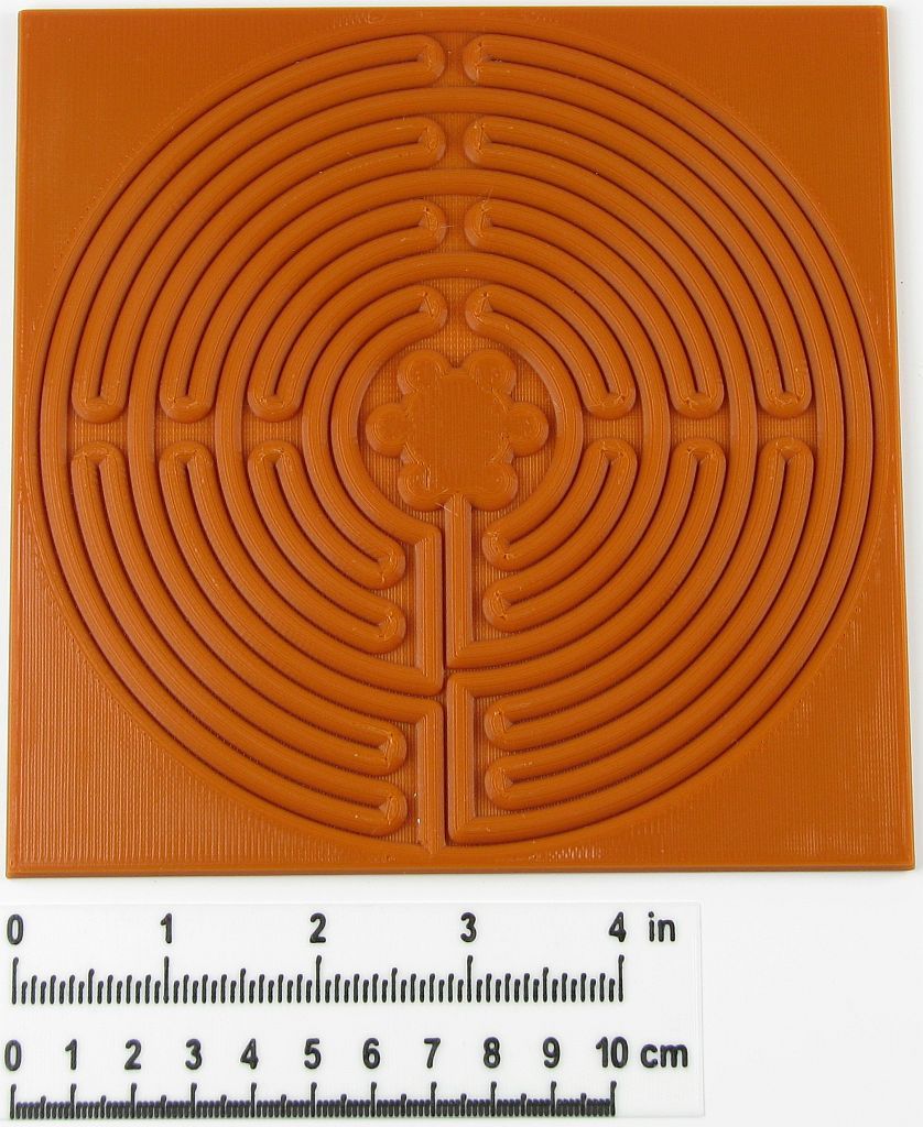 Labyrinth | Clay texture sheet | Relyef – Relyef pottery tools