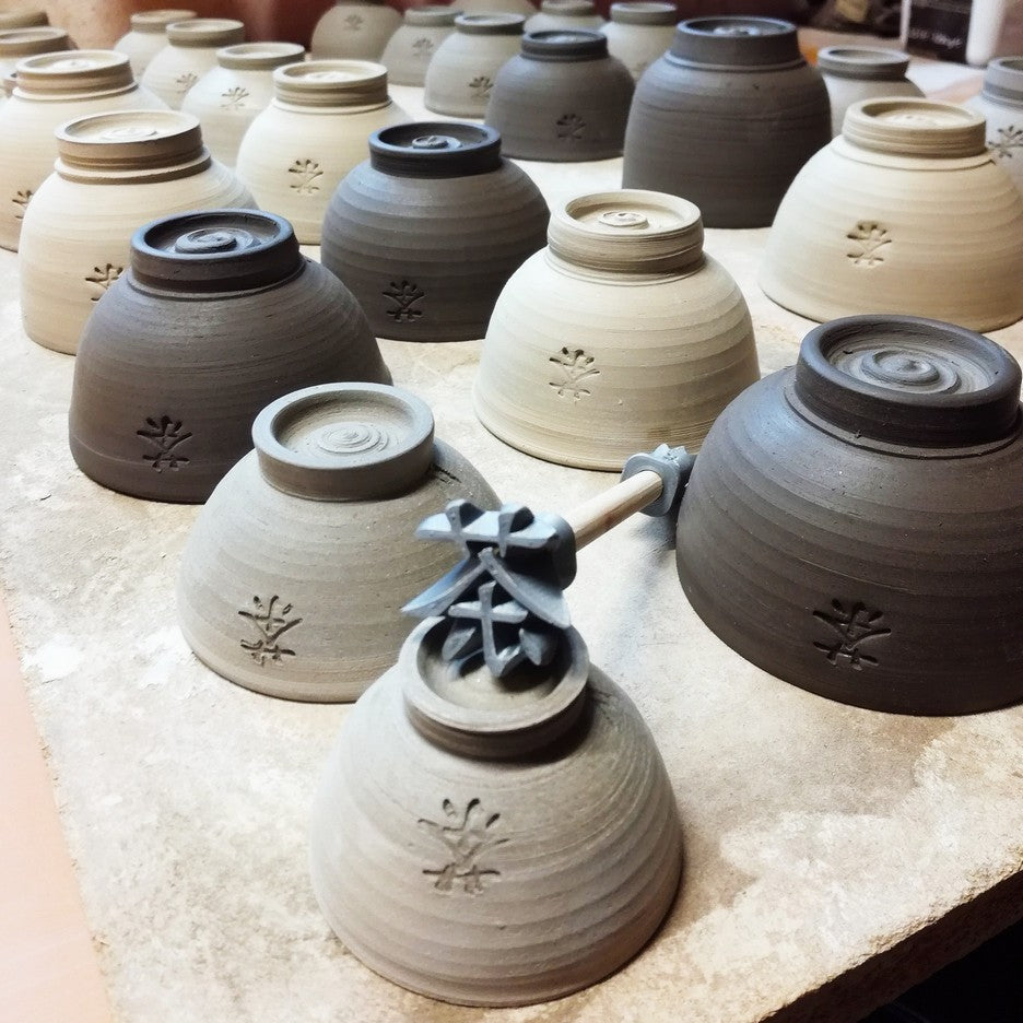 Chinese Character for Tea | Clay stamps | Relyef pottery tools